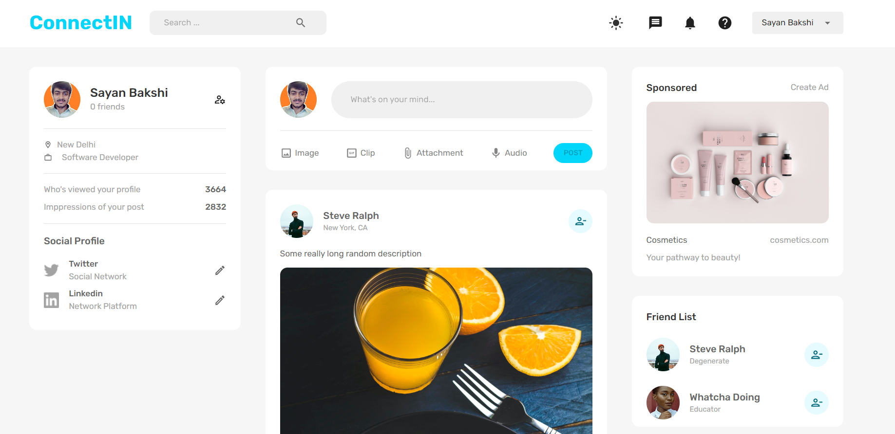 Sayan Bakshi's Portfolio